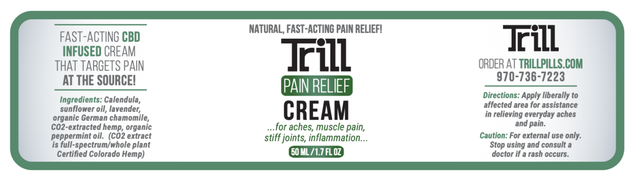 CBD Pain Relief Cream Monthly Subscription
